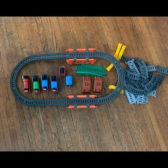 Mattel | Toys | Thomas The Train3 Motorized Engines And Talking Percy ...